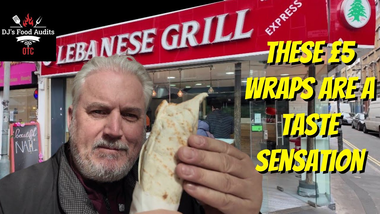 Try These £5 Lebanese Wraps at This Street Food Market - YouTube