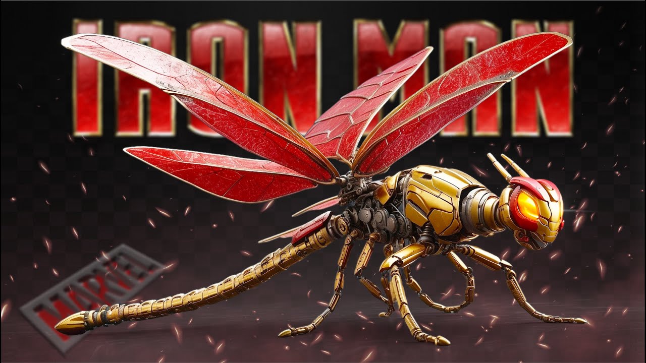 Turning Superheroes Into DRAGONFLY | All Characters | MARVEL DC - YouTube