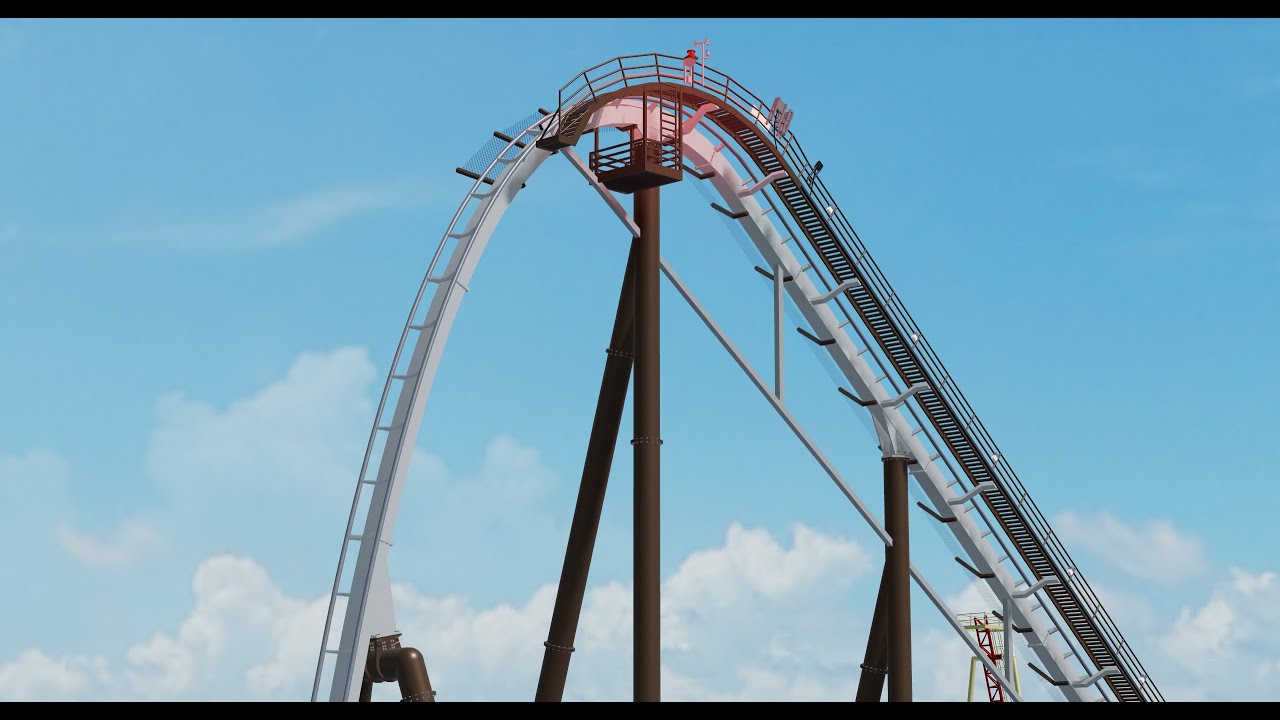 Building a Hyper Coaster in Theme Park Tycoon 2 - YouTube