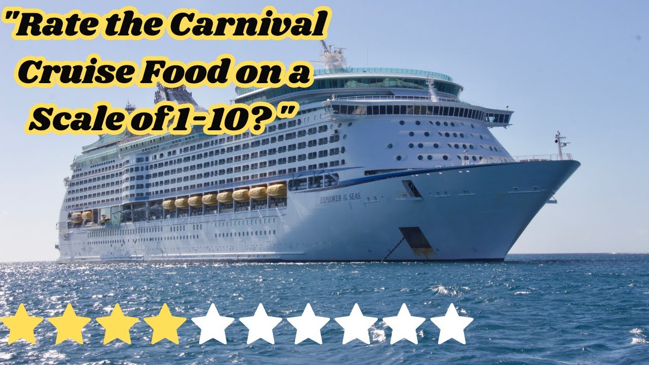 How Is The Carnival Cruise Food Menu On Carnival Conquest in 2023 ...