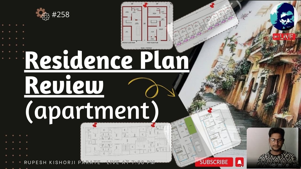 Live Residence Plan Review (Apartment & Single House) | Architectural ...