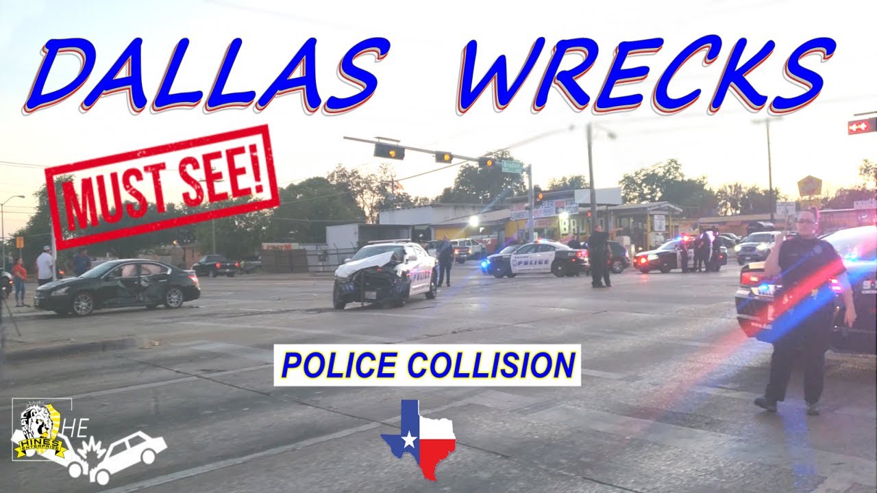 4K Police Chase Wreck & Major Car Crash in Dallas Texas! - YouTube