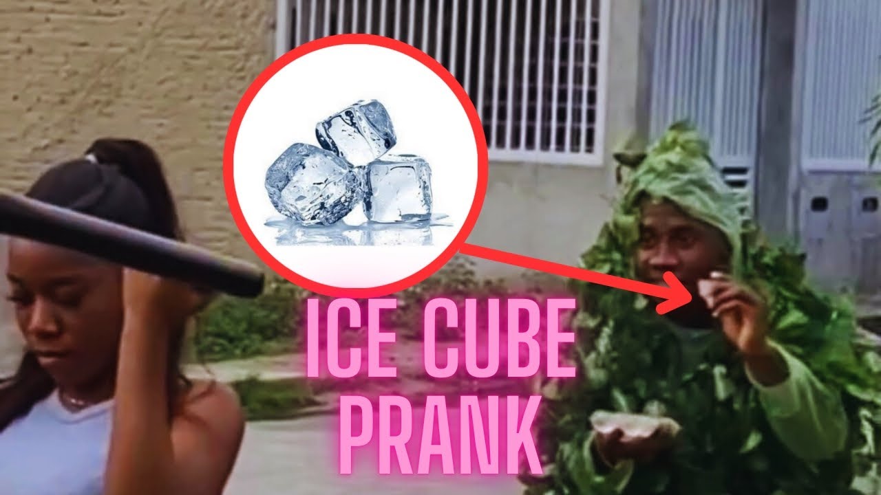 ️🤣 Hilarious Ice Cube Prank: Watch People's Reactions in Public! 😂 ️ ...