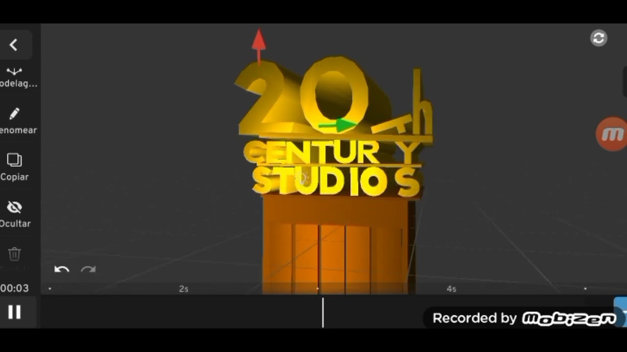 Making 20th Century Studios Text Fall Part 1 - YouTube