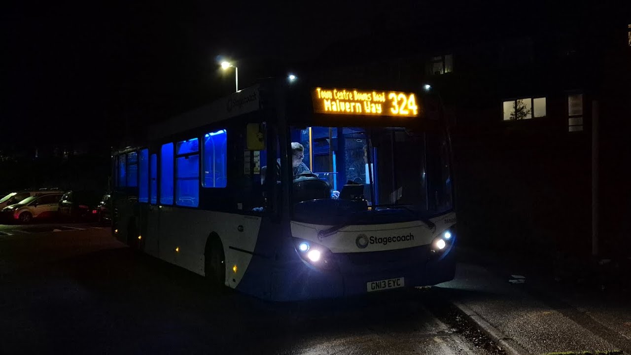 Onboard Stagecoach Bus 36869 (GN13 EYC) | ADL Enviro200 | Route 324 ...