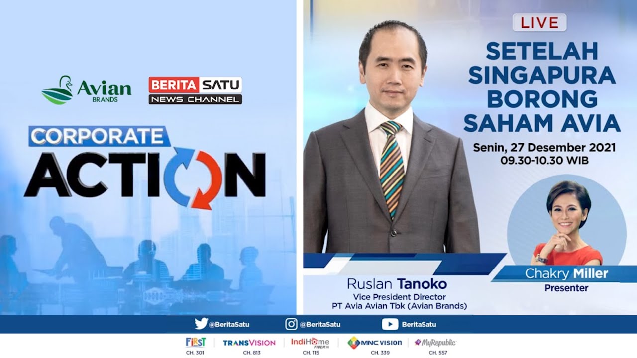 Interview BeritaSatu News bersama Bapak Ruslan Tanoko dalam Acara ...