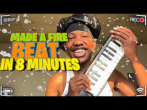 MAKING A FIRE BEAT IN 8 MINUTES!🔥🔥😱🤯 - YouTube
