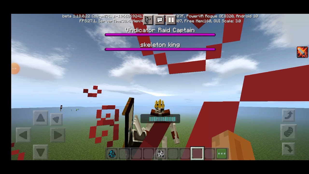 vindicator Raid Captain minecraft dungeons vs skeleton king Roxy ...