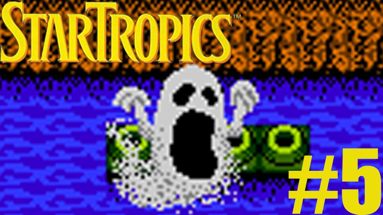 Startropics NES Playthrough part 5 - Mike the Ghostbuster!! - YouTube