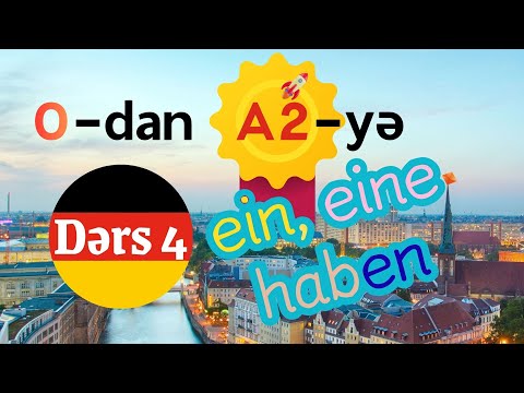 Sıfırdan Alman Dili: Dərs 4 (\