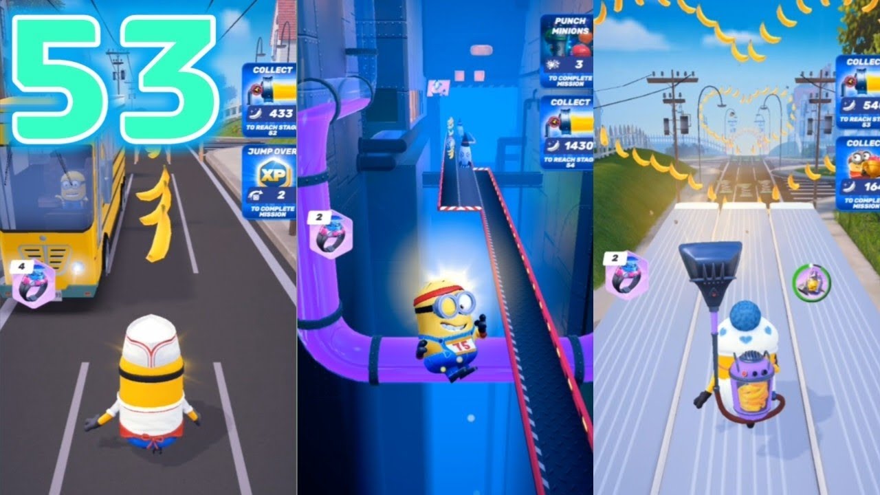 Minion Rush - Running Game : Gameplay Part 53 [Android] - YouTube