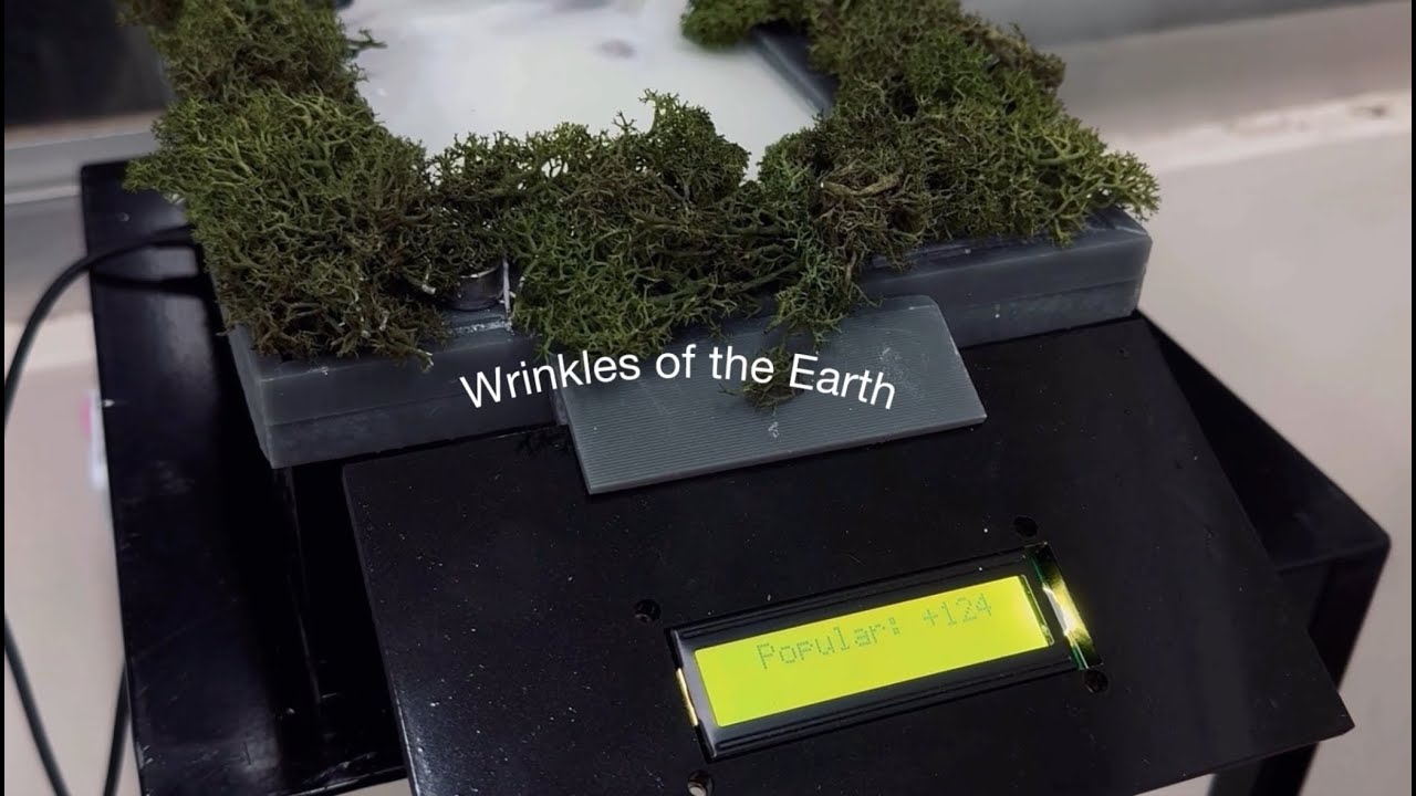 《皺紋 Wrinkles of the Earth》/ 吳苡緁、蕭維廷、何科延、陳庚宇 / 互動裝置 - YouTube