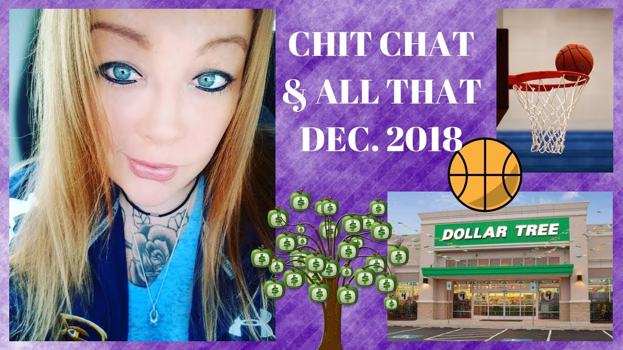 CHIT CHAT/ DOLLAR TREE / & BASKETBALL VLOG : DEC 2018 - YouTube