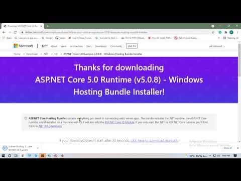 How to host Asp.net core web API on IIS - YouTube