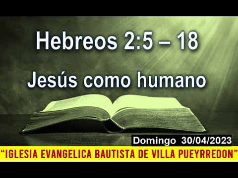 Jesús como Humano - Hebreos 2: 5-18 - YouTube