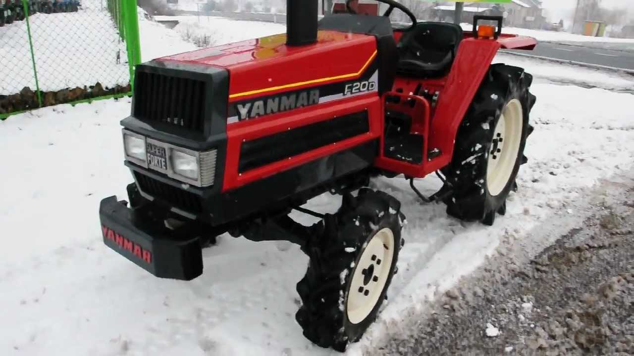Yanmar F20D 4x4 20KM 08073 - YouTube