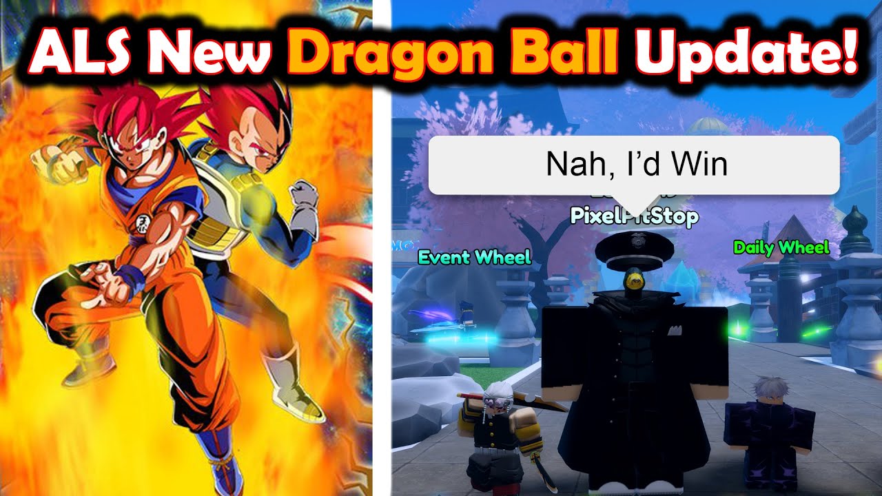 Playing the New ALS #dragonball Update (Part 2)! - Roblox ALS, Come ...