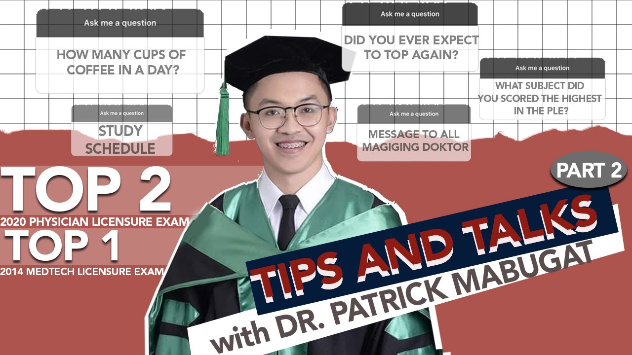 HOW TO PREPARE FOR PLE? 📚 | Tips & Talk with Doc Pat, TOP 2 NOV PLE ...