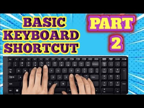 Basic Computer Shortcut Key. keyboard se kaam karne ka tarika. - YouTube