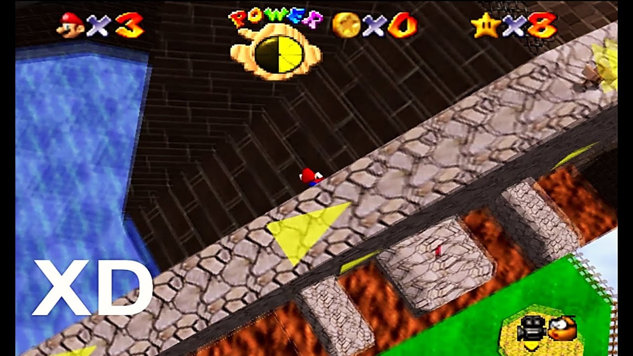 Super Mario 64: Failed Fall & Funny-Painful BUG! - YouTube