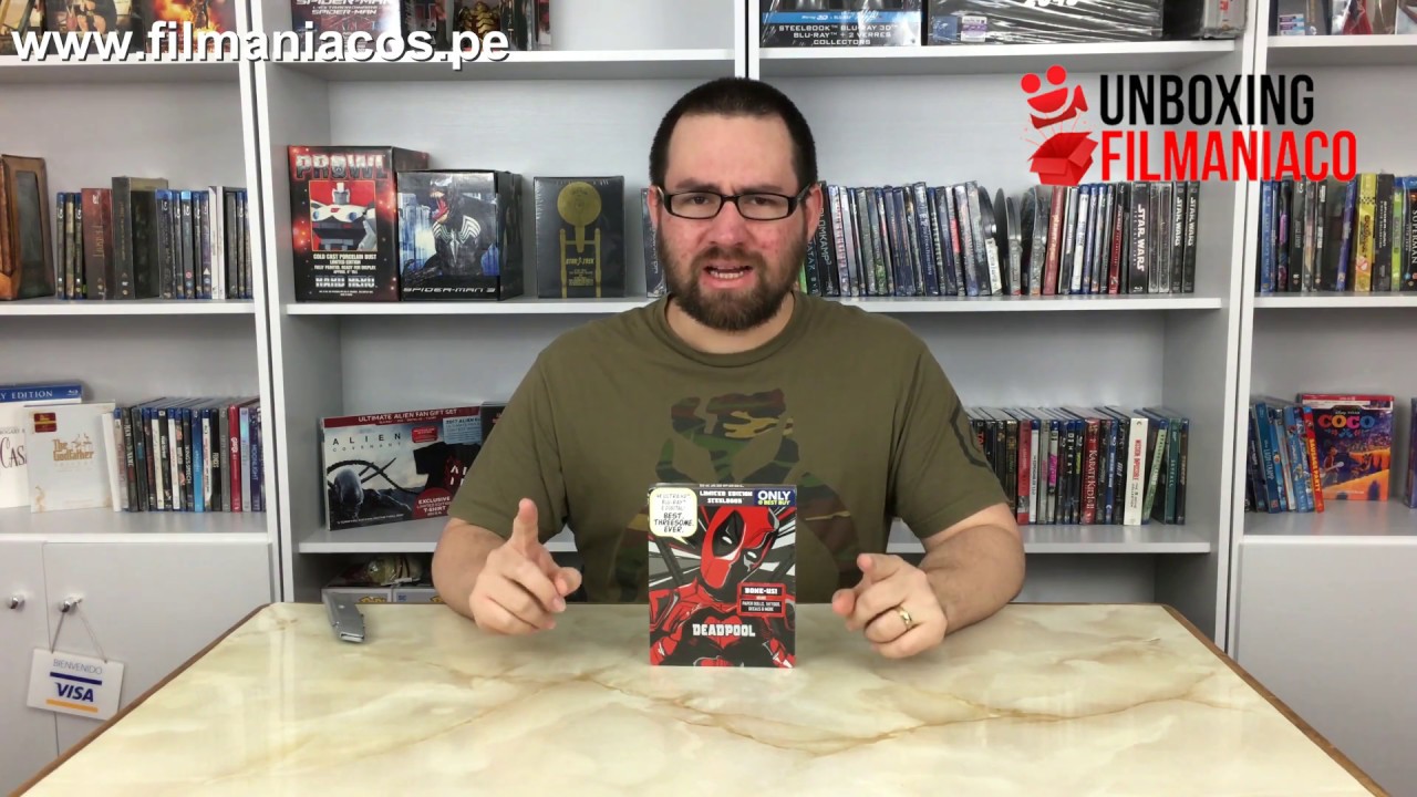 UNBOXING - Deadpool: 2 Year Anniversary Edition Steelbook [4K Ultra HD ...