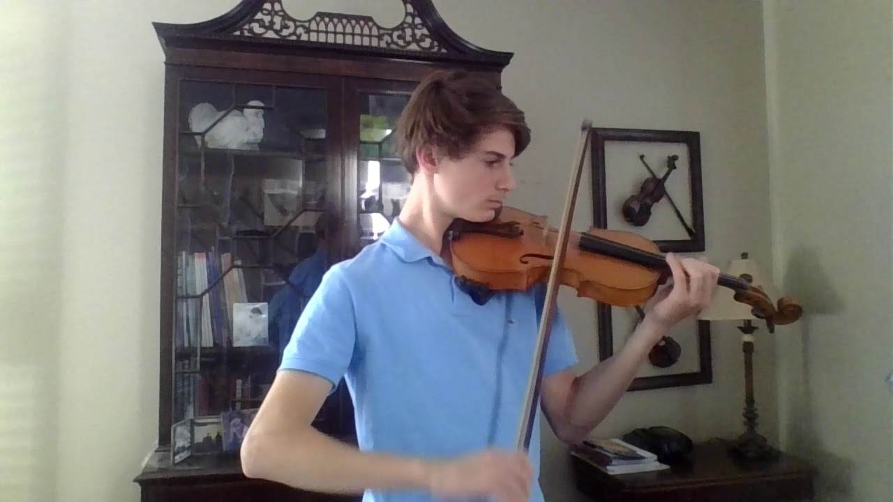 April 5 Video A Andrew Hempe CSYO violin - YouTube