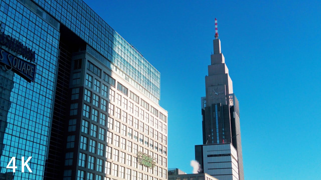 【4K】Tokyo Walk・Daytime walk around Shinjuku station【ASMR】 - YouTube