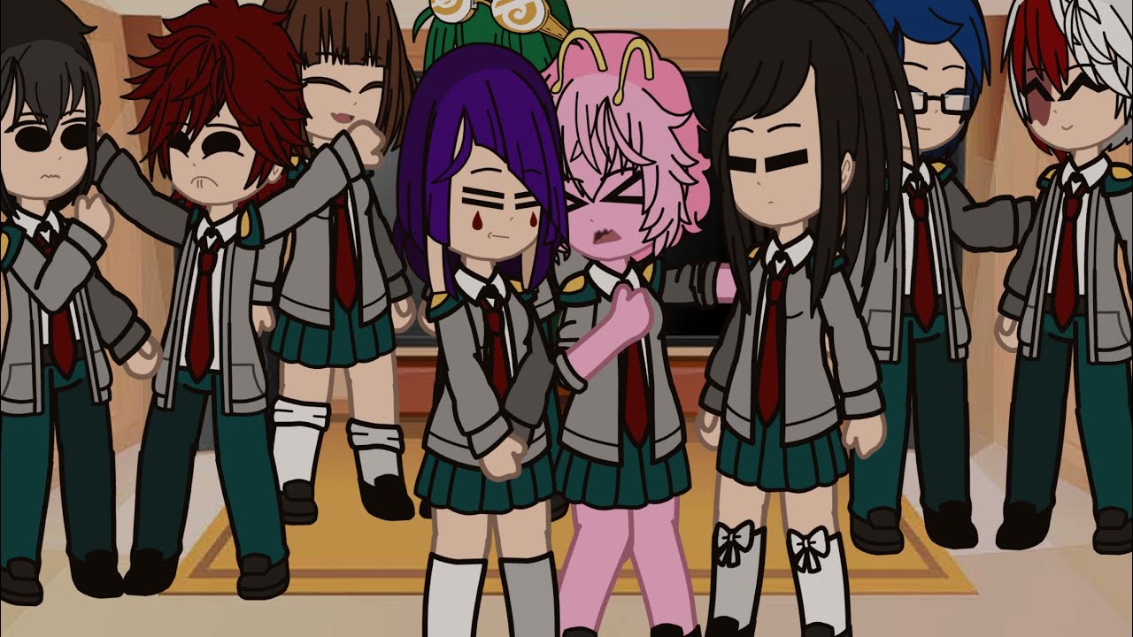 Class 1A react to my last video || TW || no ships || Deku & Denki angst ...