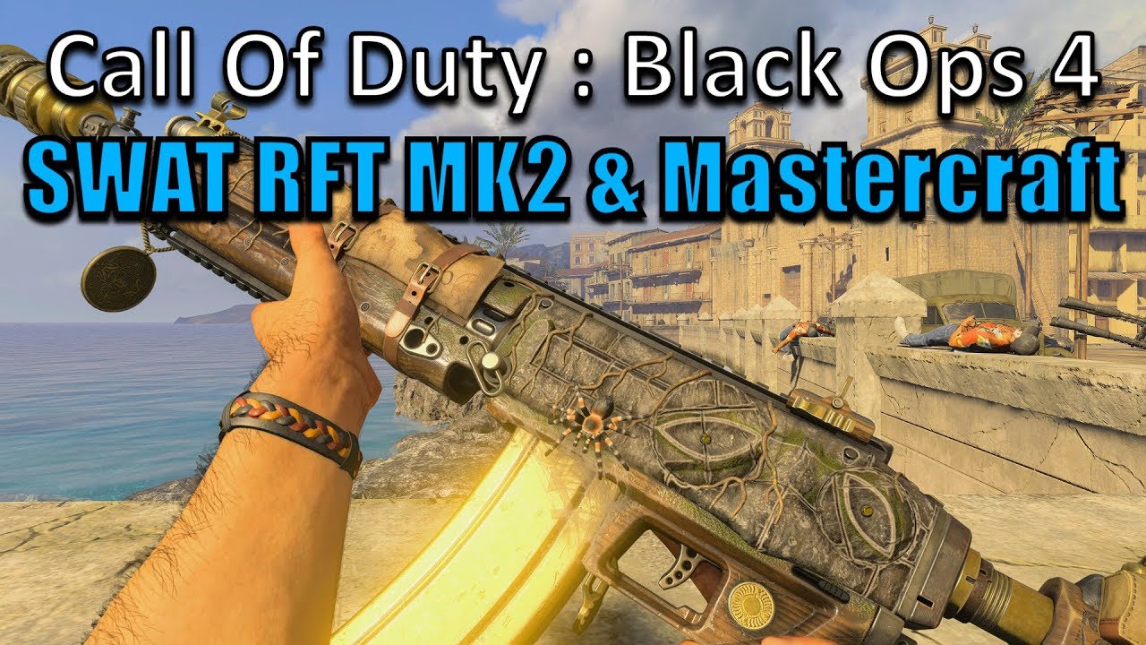 [블랙옵스4] 돌격소총 SWAT RFT MK2, 걸작 사격영상 - YouTube