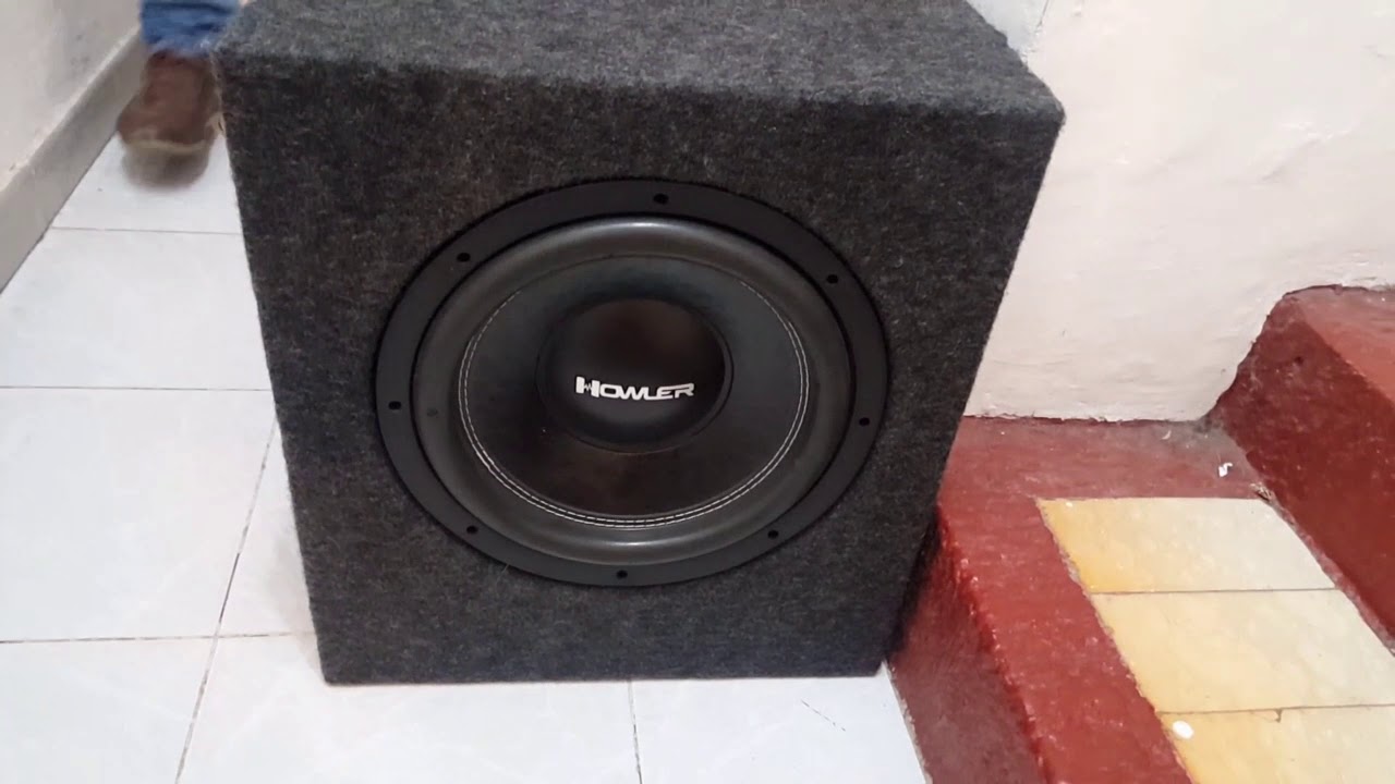 Destape subwoofer howler h712 - YouTube