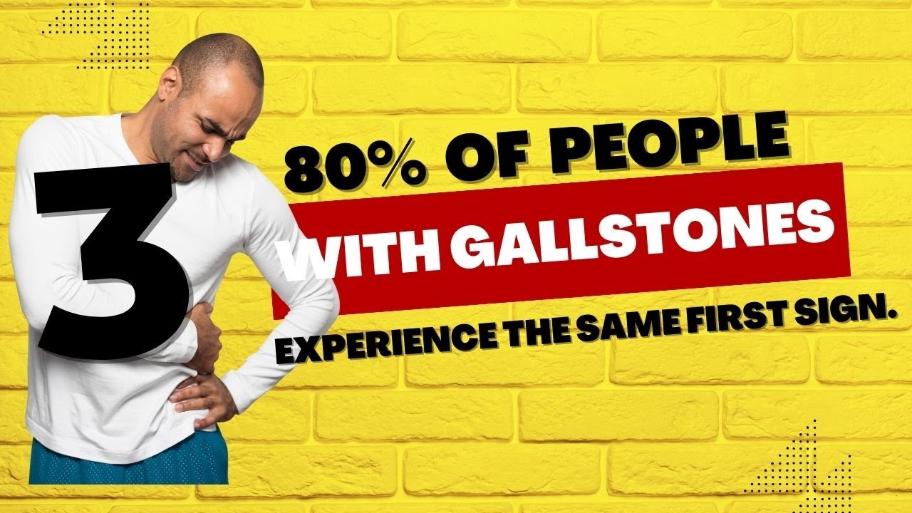 80% of People with Gallstones Experience the Same First Sign. - YouTube