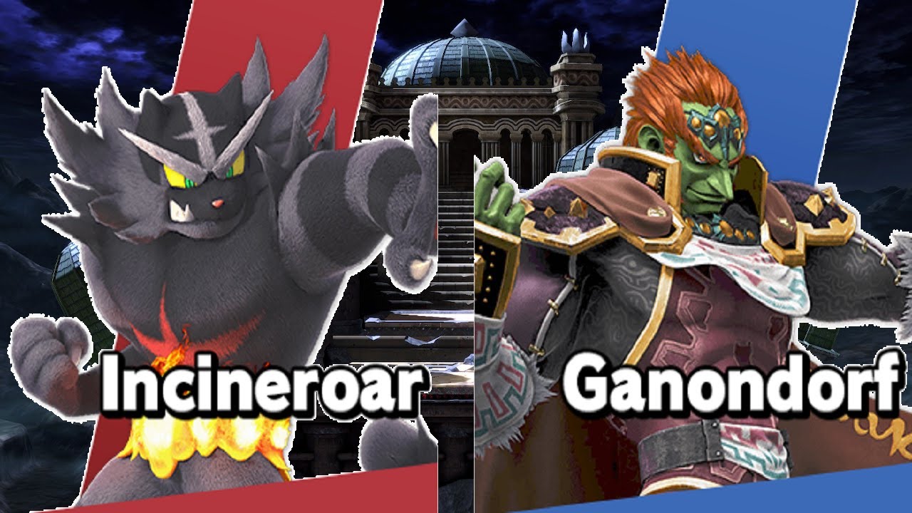 Incineroar vs. Ganondorf (Super Smash Bros. Ultimate) - YouTube