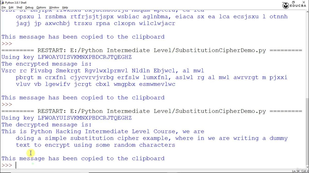 30 Simple Substitution Cipher Part 5 - YouTube