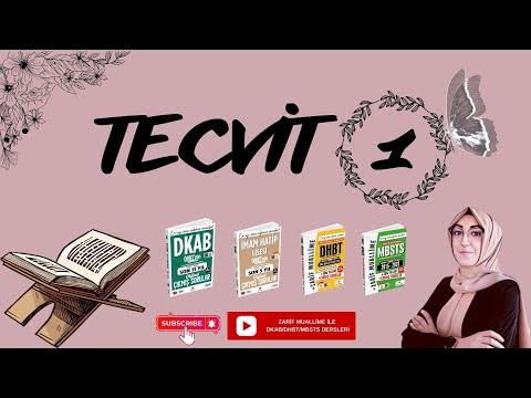 KPSS - DKAB/İHL/DHBT/MBSTS - | TECVİT-1 | 》Zarif Muallime - YouTube