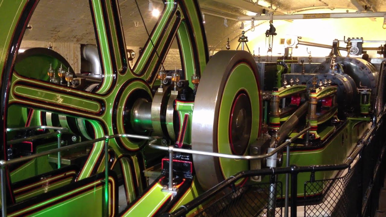 London Tower Bridge engine room - YouTube