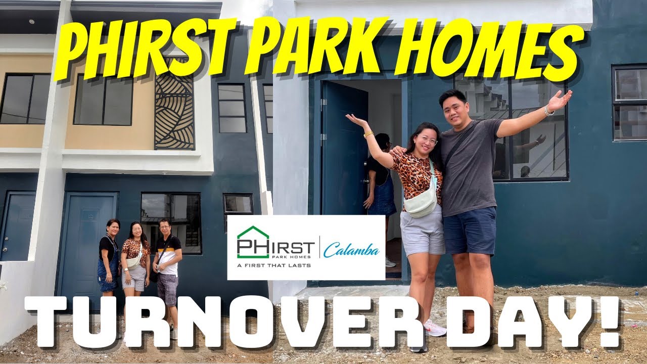 Phirst Park Homes Calamba House Inspection and Turnover Day! | Tito ...