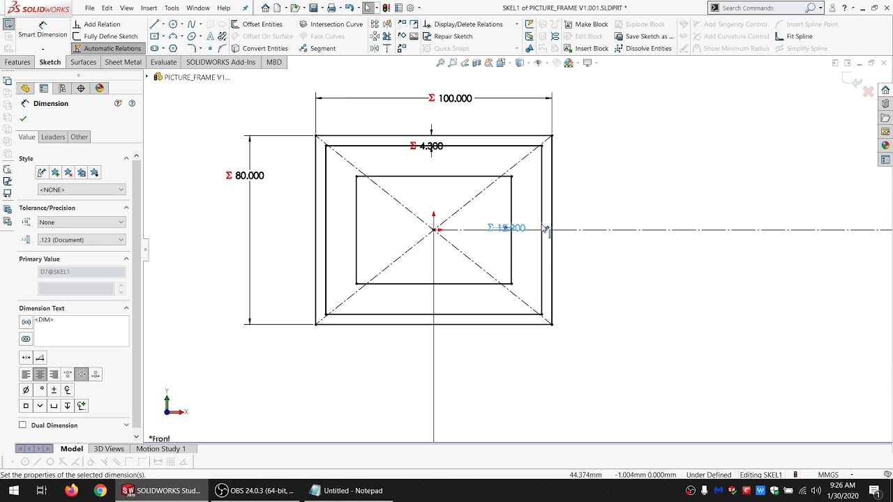 Picture Frame Design - YouTube