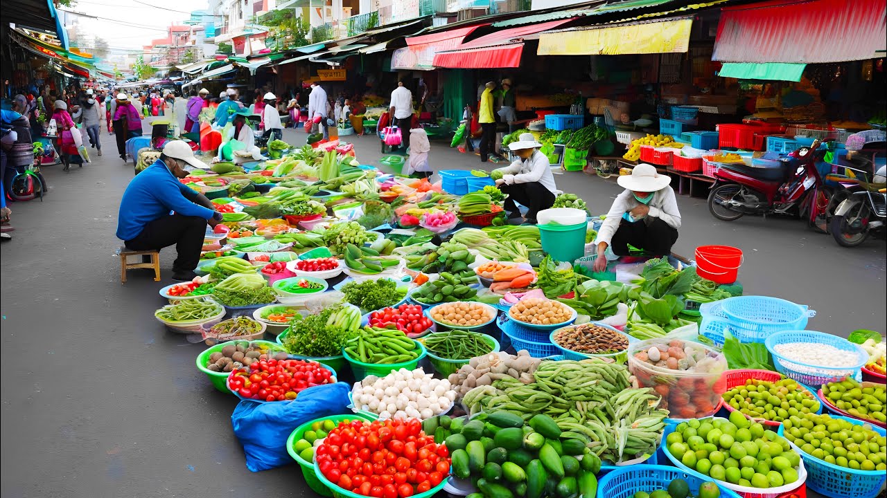 MASSIVE Food Market Scenes! The Best Street Food Tour You’ll Ever See ...