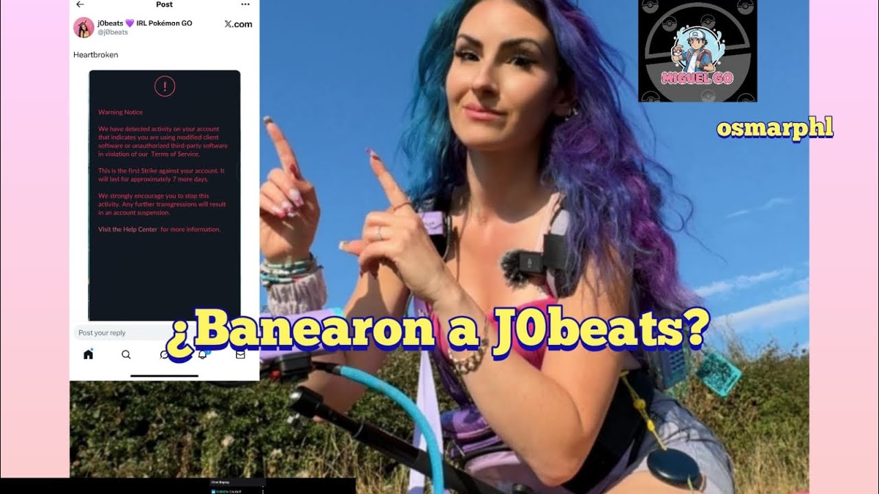 LE LLEGO UN BANEO DE POKEMON GO A J0beats EN SU STREAM? - YouTube