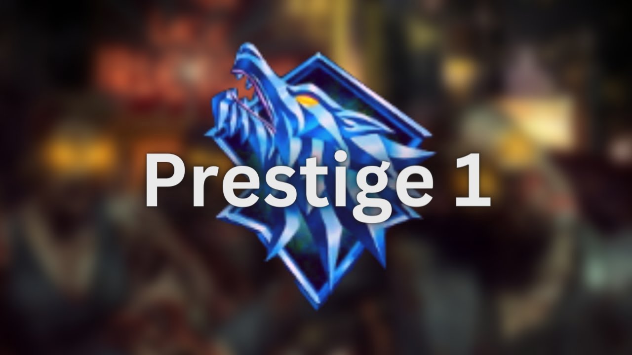 I Prestige in 1 Game!(Prestige 1 Highlights) | Road to Prestige Master ...