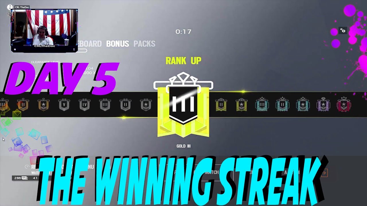 The Winning Streak | Rainbow Six Siege - YouTube