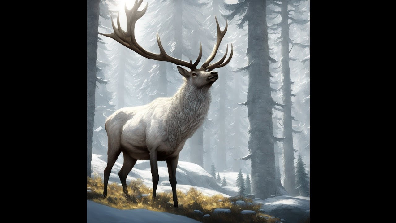 giant elk sound effects - YouTube