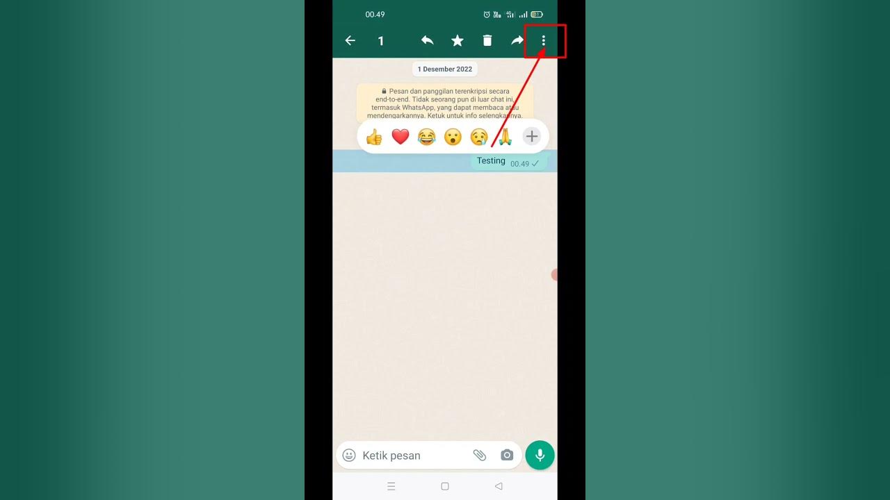 CARA EDIT PESAN TERKIRIM DI WHATSAPP‼️ - YouTube