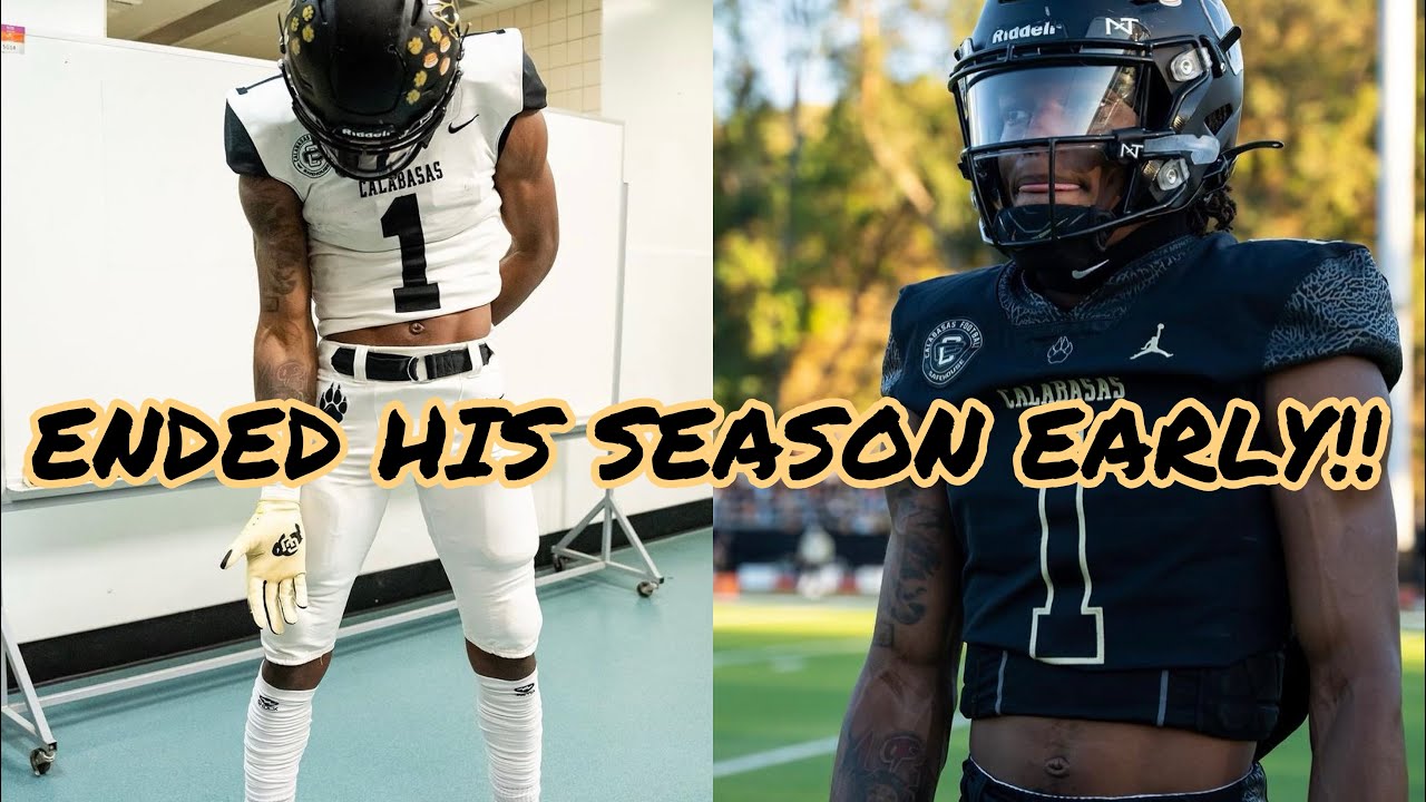 ELITE 4⭐️COLORADO FOOTBALL COMMIT AARON BUTLER ENDS HIS HS SEASON EARLY ...