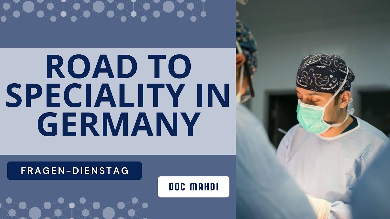 How to become a specialist (Facharzt) in Germany ? - YouTube