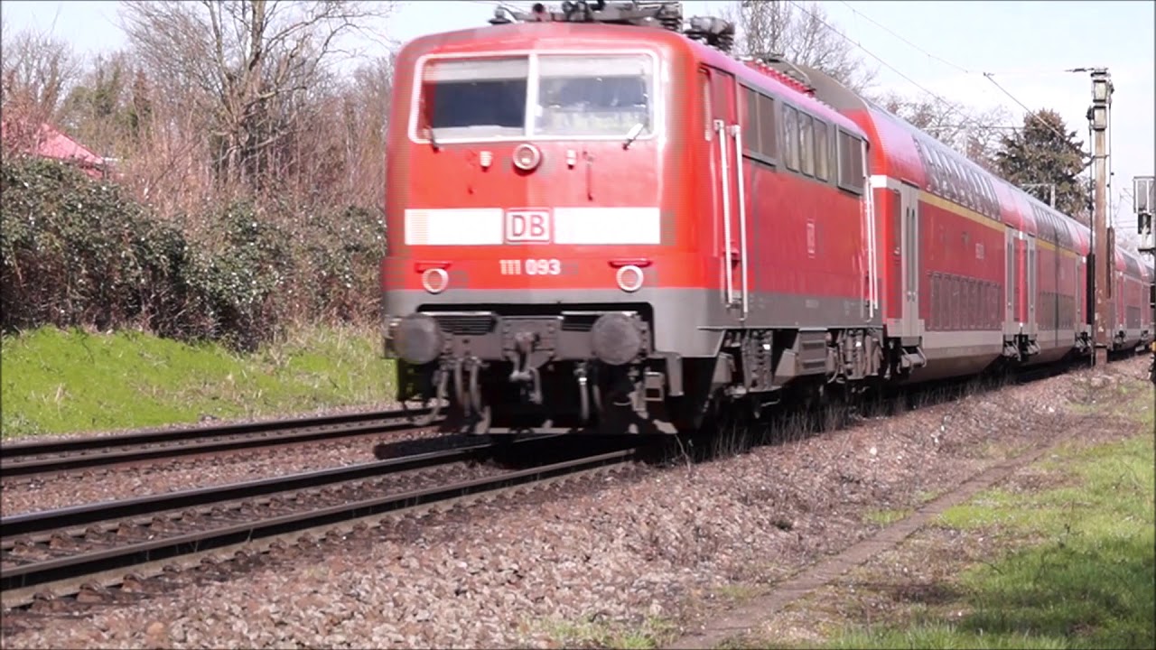 Double decker push pull DB train compilation - YouTube
