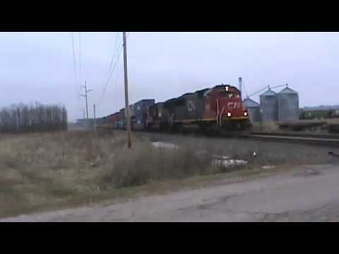 CN 5478 Weyauwega, WI 12-20-14 - YouTube
