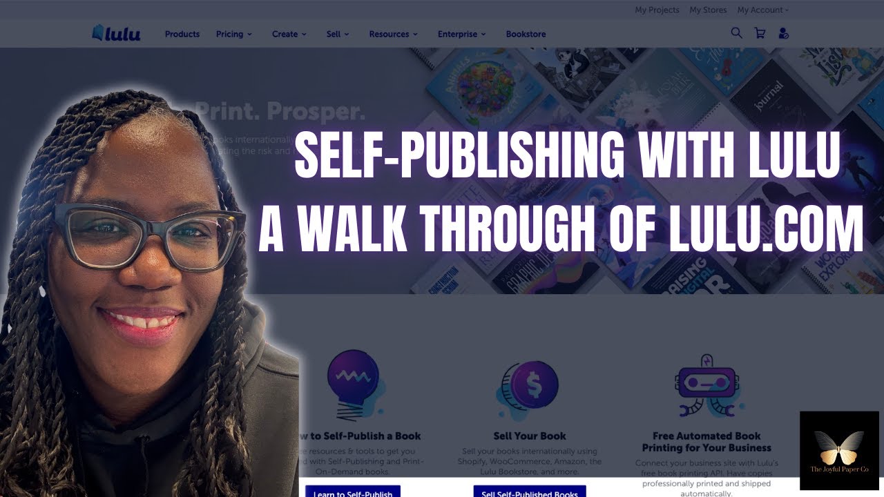 Self-Publishing with Lulu: A Walk Through of Lulu.com - YouTube