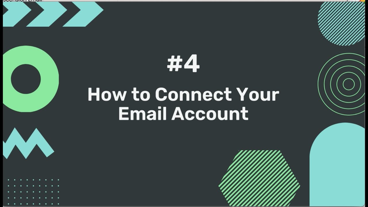 Essential Video 4: How to Connect Your Email Account - YouTube