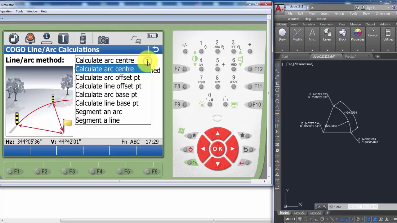 How to Recall segments of horizontal Curve after calculating in cogo ...